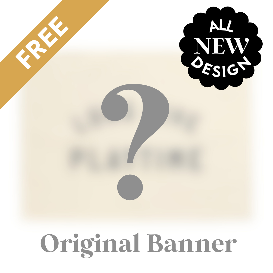 FREE Grey Original Banner - NEW Unreleased design – Hunny Prints®